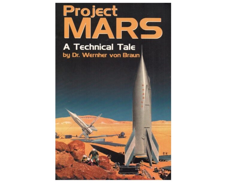 1953 Book “Project Mars” by Wernher Von Braun (Father of Modern ...